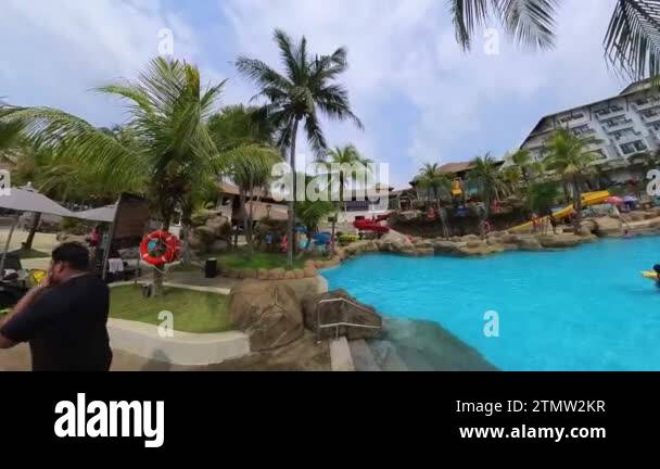 Perak, Malaysia. April 15,2023: Footage scene of the people having a ...