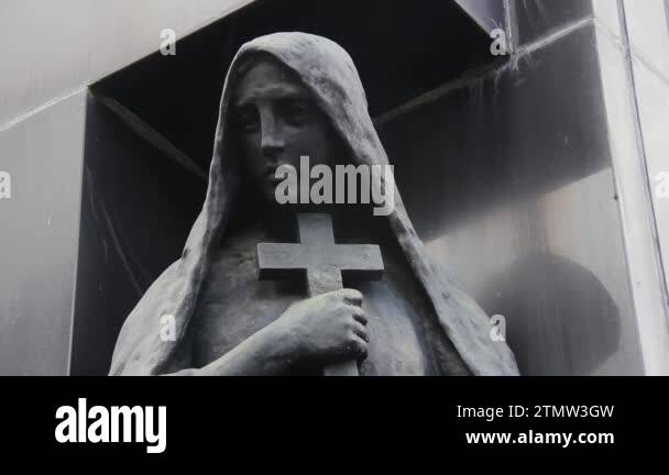 Cross statue in cemetery Stock Videos & Footage - HD and 4K Video Clips ...