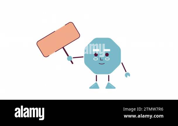 Octagon cartoon Stock Videos & Footage - HD and 4K Video Clips - Alamy