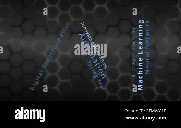 Artificial Intelligence tag cloud and word cloud with articifial ...