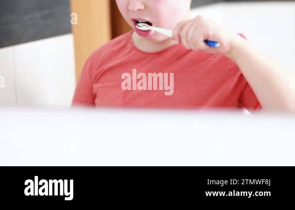 Beautiful boy brushing teeth Stock Videos & Footage - HD and 4K Video ...