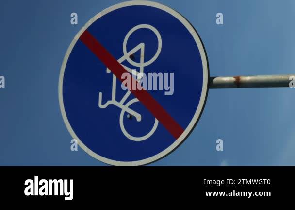 Forbidden direction road sign Stock Videos & Footage - HD and 4K Video ...