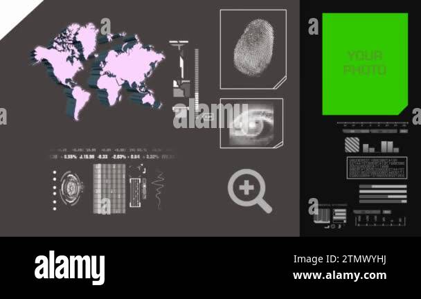 World Map scanning - 3d rotation - advanced scanning - information ...