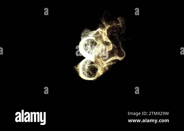 Golden number 8 from particles, numbering, eight, golden numbers, alpha ...