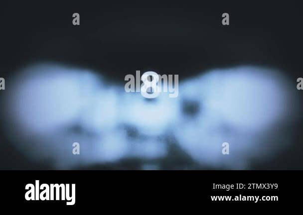 Countdown - Timer Computer Generated Motion graphic animation Stock ...