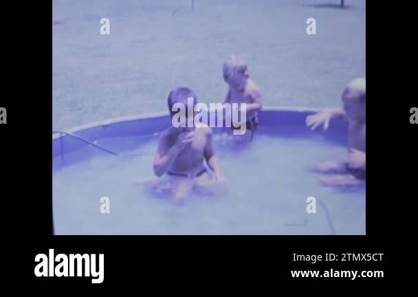 City Lake, United States june 1969: Happy memories of kids splashing ...