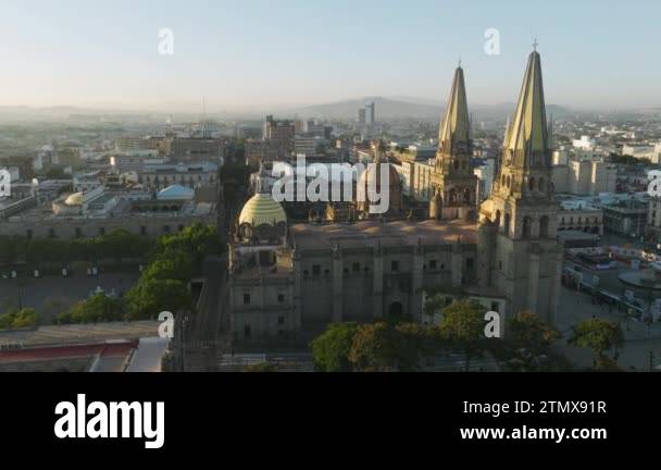 Landmark guadalajara central basilica Stock Videos & Footage - HD and ...