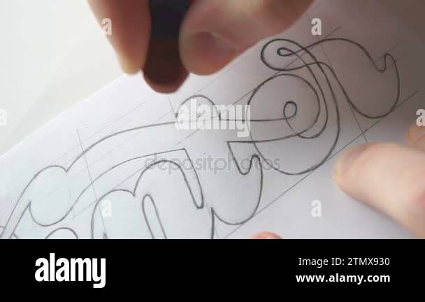 Drawing letters Stock Videos & Footage - HD and 4K Video Clips - Alamy