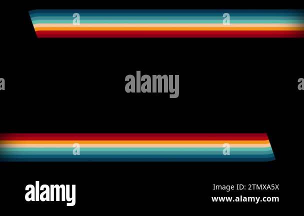 Vintage Striped Backgrounds, Loop Samples, Retro Colors from the 1970s ...