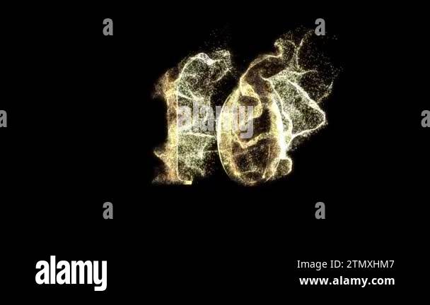 Golden number 10 from particles, numbering, ten, golden numbers, alpha ...