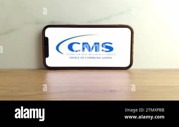 Konskie, Poland - June 17, 2023: CMS Centers for Medicare and Medicaid ...