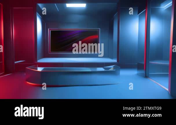 Interactive Virtual TV Studio: Captivating Set for Dynamic Multimedia ...