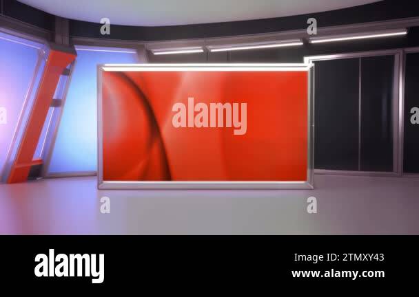 Modern Virtual Studio Background Loop for High-Tech Productions Stock ...