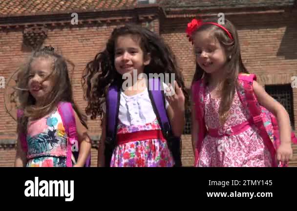 Kids jumping fun Stock Videos & Footage - HD and 4K Video Clips - Alamy