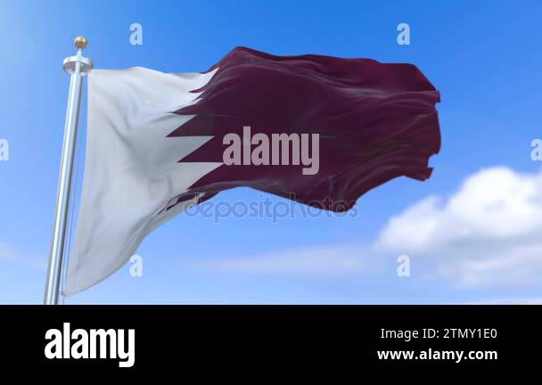 Qatari flag illustration Stock Videos & Footage - HD and 4K Video Clips ...