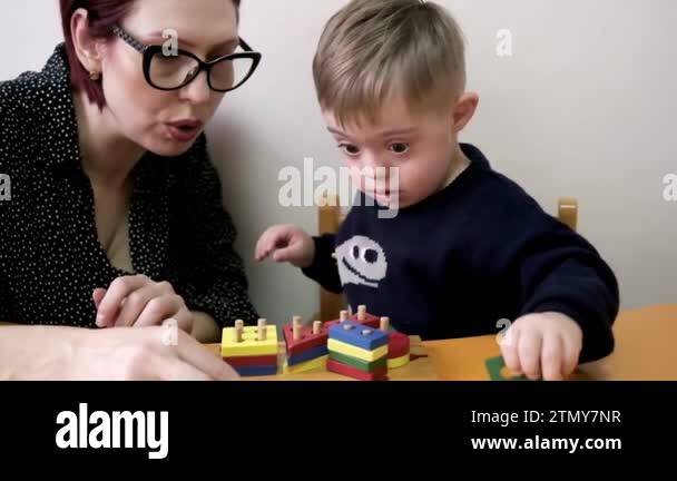 Child down syndrome blocks Stock Videos & Footage - HD and 4K Video ...