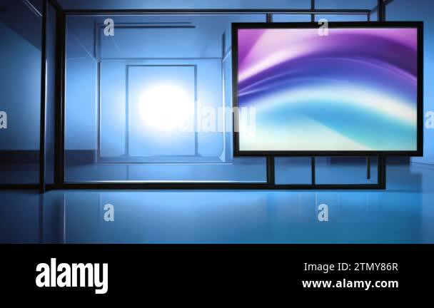 Interactive Virtual TV Studio: Captivating Set for Dynamic Multimedia ...