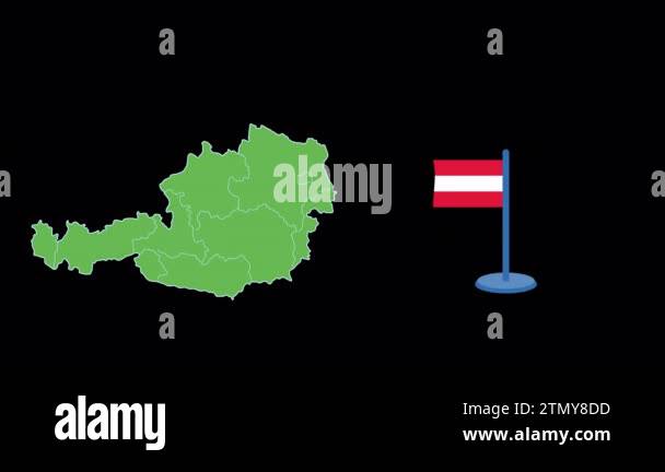 Austria flag map Stock Videos & Footage - HD and 4K Video Clips - Alamy