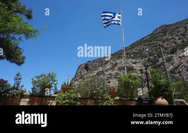 Crete island flag Stock Videos & Footage - HD and 4K Video Clips - Alamy