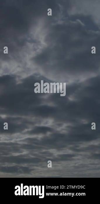 Dusk gray sky.Overcast sky in rainy season. Atmosphere of overcast sky ...