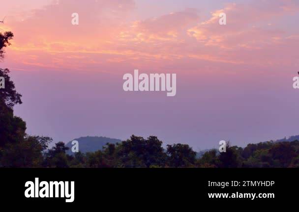 Majestic sunset or sunrise landscape Amazing light of nature above the ...