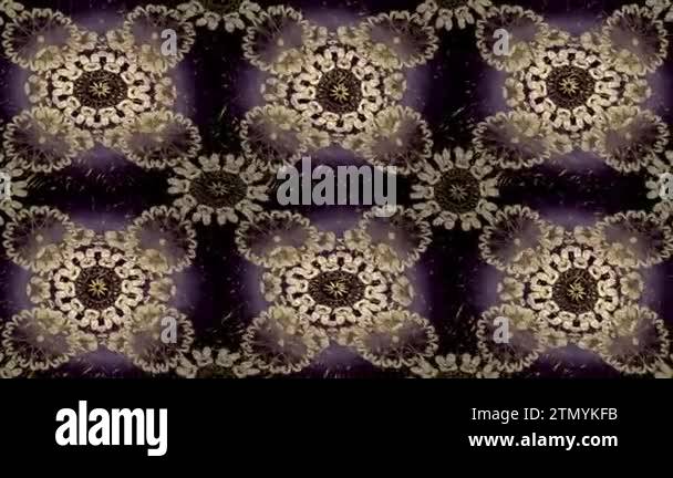 Motion footage background with colorful elements. Background rotates ...