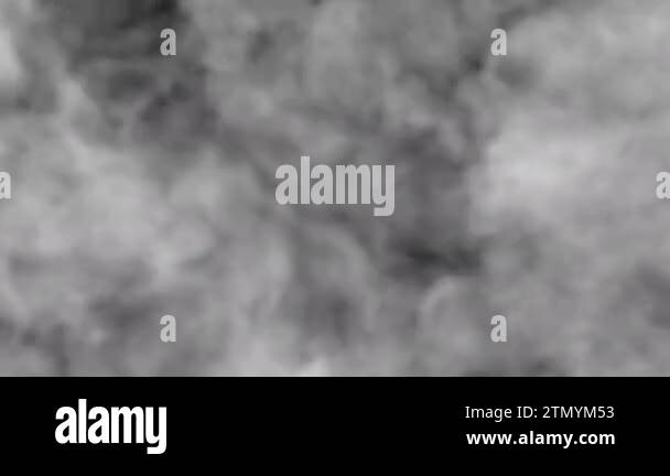 Atmosphere smoke or fog moves on a transparent background with an alpha ...