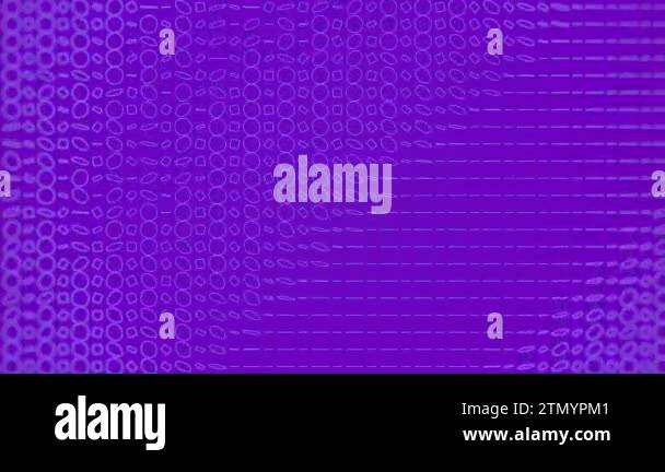 Infinite wave seamless loop animation of simple geometric shapes on a ...