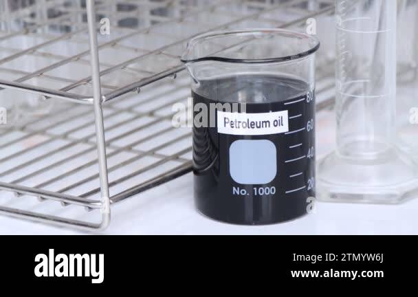 Petroleum oil in container, Laboratory Quality Testing Concepts ...