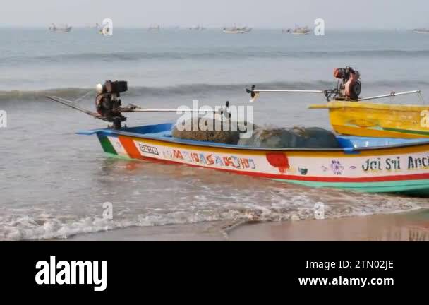 Sea view with fish boats Stock Videos & Footage - HD and 4K Video Clips ...