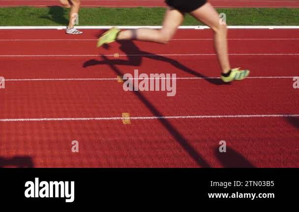 Athletes in running competition Stock Videos & Footage - HD and 4K ...