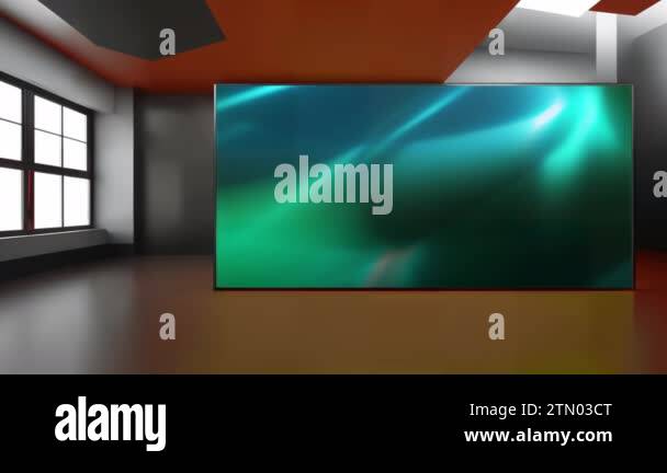 Elevate Productions with Immersive Virtual TV Studio Background Loop ...