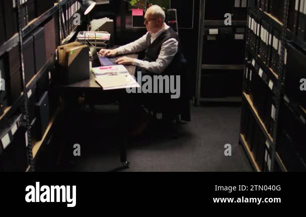 Law agent works on secret mission, private inspector examining ...