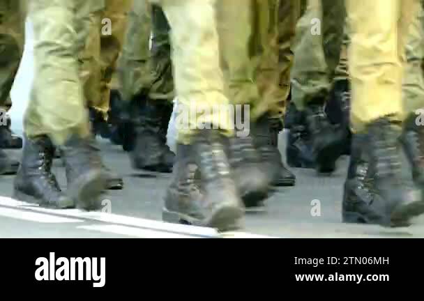 army military Small group of marching soldiers Marching Soldiers with ...