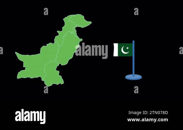 Flag map of pakistan Stock Videos & Footage - HD and 4K Video Clips - Alamy