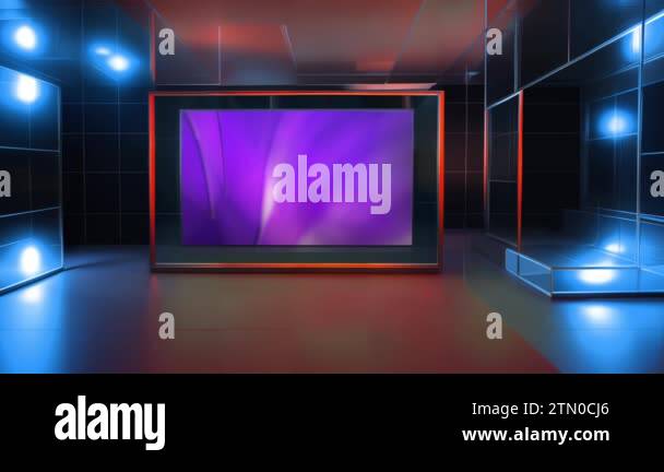 Interactive Virtual TV Studio: Captivating Set for Dynamic Multimedia ...