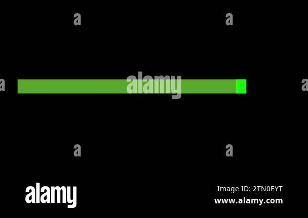 Futuristic uploading progress bar isolated on black background ...