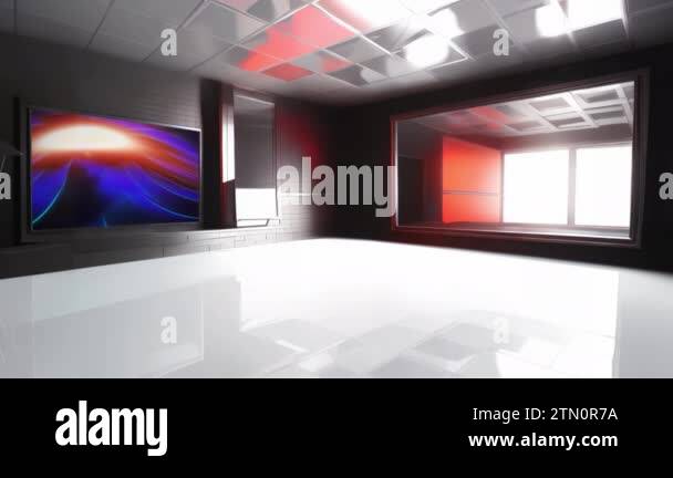 Interactive Virtual TV Studio: Captivating Set for Dynamic Multimedia ...