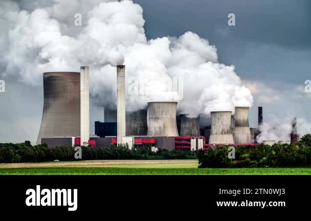 Smokestacks nuclear power plant Stock Videos & Footage - HD and 4K ...