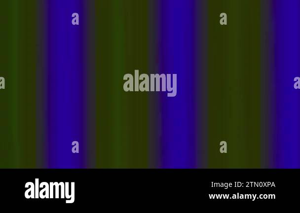VHS glitch. Signal distortion. Blue green pink color real analog grain ...