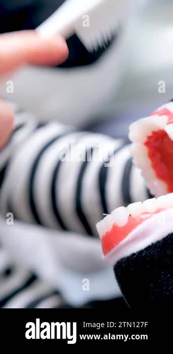 Brushing teeth demonstration Stock Videos & Footage - HD and 4K Video ...