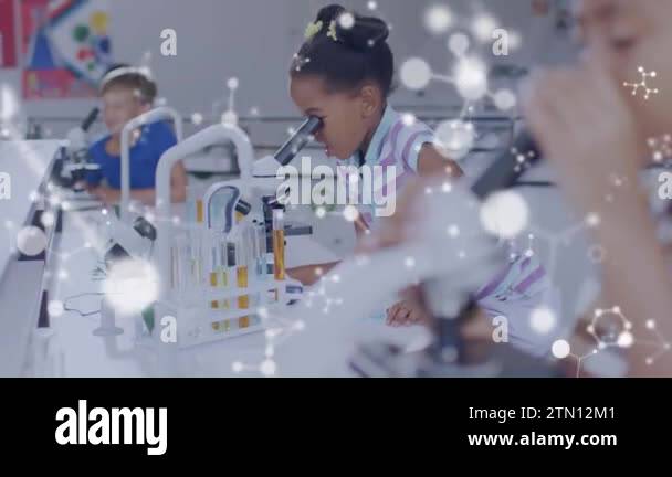 Animation of molecular structures over diverse schoolchildren suing ...