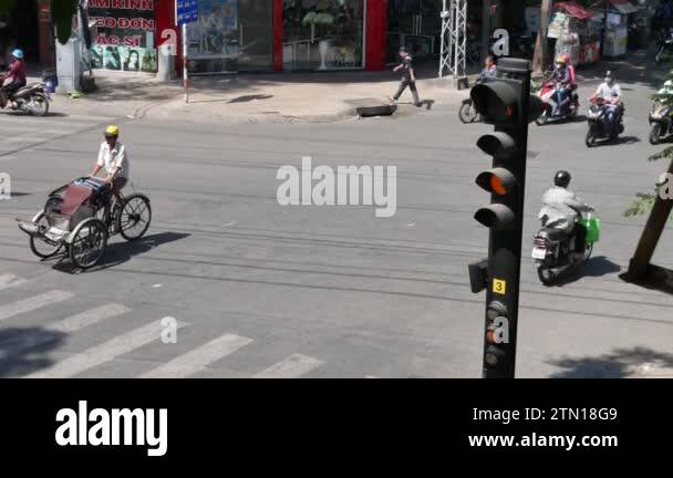 Traffic in Viet Nam Stock Video Footage - Alamy