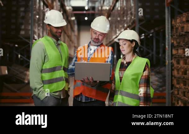 Boss and workers in uniform Stock Videos & Footage - HD and 4K Video ...