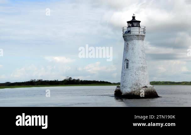 Cockspur lighthouse river tybee island Stock Videos & Footage - HD and ...