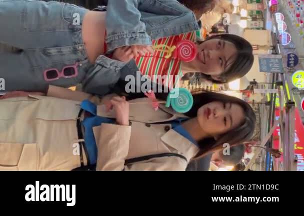 Model photoshoot at the Korean Gwangjang Market in Seoul, South Korea ...