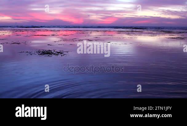Tide beautiful sky on beach Stock Videos & Footage - HD and 4K Video ...