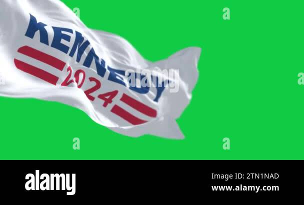 Washington D.C., US, april 18 2023: Kennedy 2024 Democratic ...