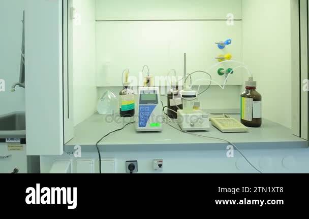 Physical chemistry laboratory equipment Stock Videos & Footage - HD and ...