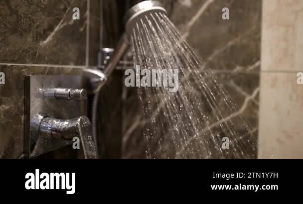 Water flow from shower head Stock Videos & Footage - HD and 4K Video ...